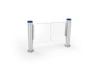 China Stainless Steel Remote Controlled Vertical Cylindrical Swing Gate for sale