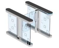 China Face Recognition RS232 SUS316 Turnstile Security Gates for sale