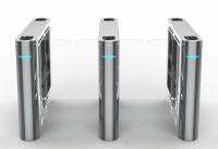 China DC Motor Driven Optical Swing Barrier Turnstile for sale