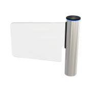 China Thickness 2.0mm Cylinder SUS304 Automatic Turnstile Gate for sale