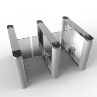 China Bidirectional 40w RFID Access Swing Barrier Turnstile for sale