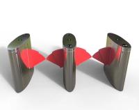 China RFID Access Control Disabled Flap Barrier Turnstile for sale