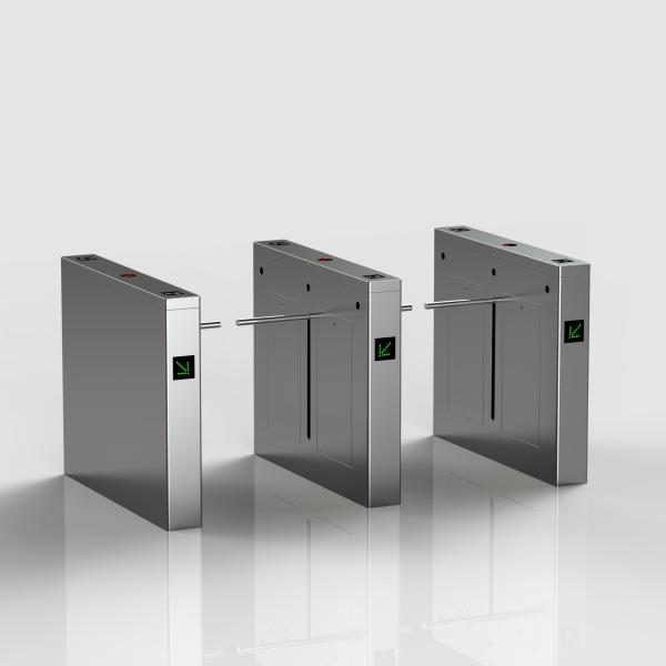 Quality 304 Stainless Steel 24V Full Automatic Drop Arm Turnstile for sale