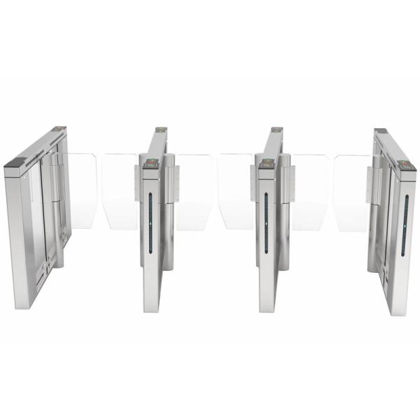 Quality Automatic SUS316 Servo Motor Airport Swing Barrier Gate for sale
