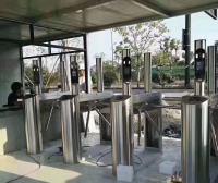 China SUS304 Pedestrian Tripod Turnstile Gate For Access Control for sale
