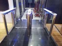 China SUS304 Bidirectional Access Control Swing Gate Turnstile for sale