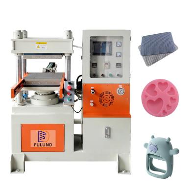 Cina Stampa di Mini Piccolo Gomma Plate Vulcanizing idraulica per le etichette dell'abbigliamento in vendita