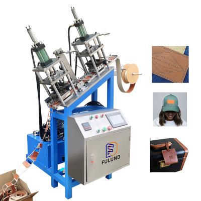 Cina Timbratura ed imprimere tagliando l'etichettatrice di cuoio per la fabbrica delle scarpe in vendita