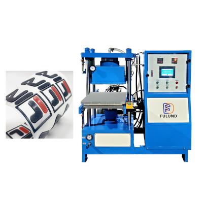 Cina FuLund PVC Rubber Hydraulic Curing Press Wristband Making Machine Silicone product making textile fabric machinery in vendita