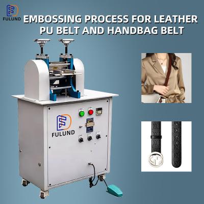 China Hydraulischer Ledergürtel, der Prägungslogo heat press machine stempelt zu verkaufen