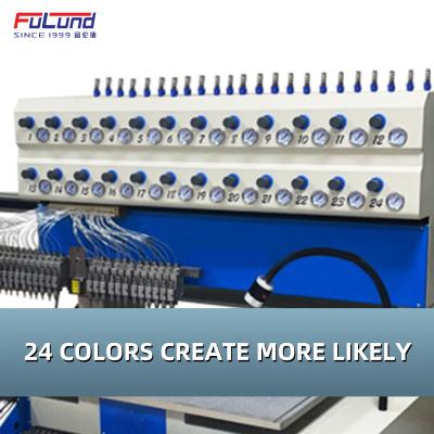 Cina Drip mold machine to make shoe key chain logo label toy trinket or shoe cover processing pvc glue dispenser for factory in vendita