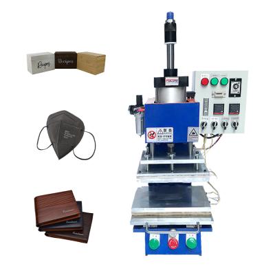 China Pneumatic hot foil stamping machine digital gold foil printing machine foil printer for wedding invitation card for sale