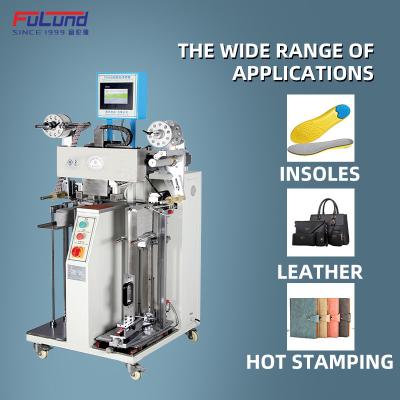 China Volledig Automatische Etiket Hete Stempelmachine 220V 50HZ voor Etiketdruk Te koop