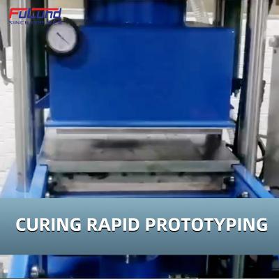 Cina FuLund Flat vulcanizing machine is used for silicone folding bowl and baking cake mold making in vendita
