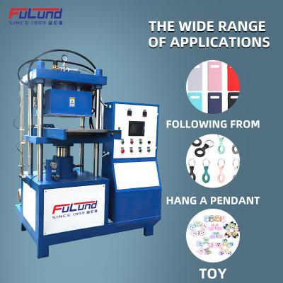 Cina FuLund Flat vulcanizing machine is used for silicone folding bowl and baking cake mold making in vendita