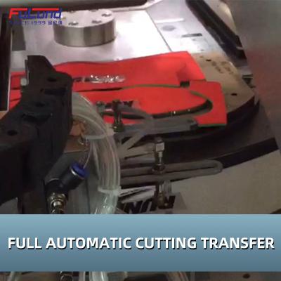 China Fully Automatic insole punching and trimming and insole heat transfer integrated cutting heat press machine T-shirts à venda