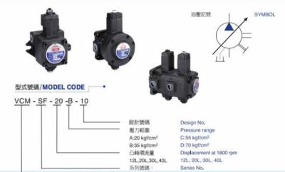 中国 VCM-150T-48-LRの歯車ポンプおよびベーン・ポンプCML VCM-150T-94-LR VCM-150T-116-LR 販売のため