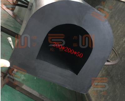 Cina Cuscino ammortizzatore di gomma antiurto della circolare 200mm EPDM D dei semi in vendita