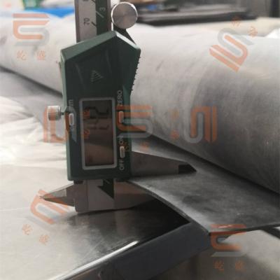 Cina 1.2mm sottile uno strato di FKM del tessuto della fibra di poliestere di strato ha rinforzato il rivestimento di gomma in vendita