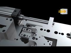 l3al-1201 450mm automotive stamping die  stage die for air cooler