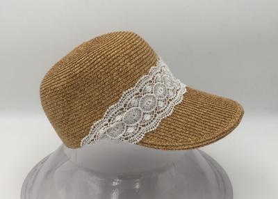 China Straw Sunhat Women Summer Beach Travel Hat Ventilated for sale