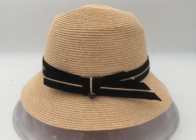China Womens Bow-Knot Sun Hat,Charming Straw Hat for Fashion Summer Beach Sun Hat for sale
