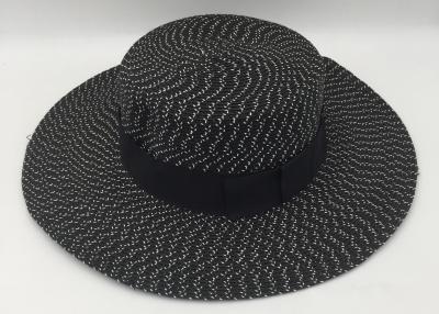 China Men Women Wave point straw hat  Panama Hat for sale