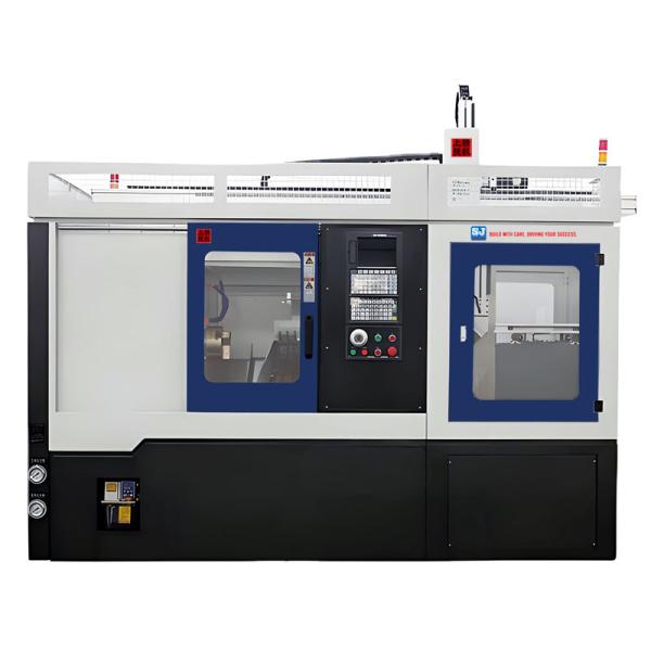 Quality ET04W High Precision 4-Axis CNC Turning Center Medium Duty Twin Spindle Slant Bed Automatic Tool Lathe for sale