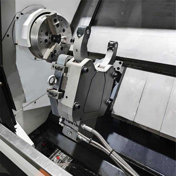 Quality Precision Heavy-Duty Multi-Function CNC Turning Center with Servo Drive System for sale