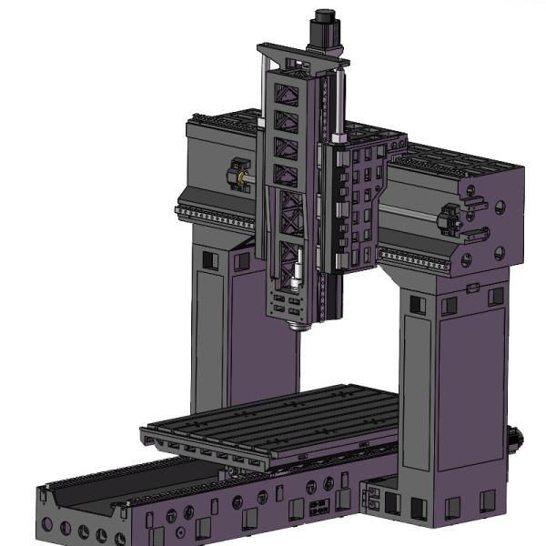 Quality GS2015 Heavy-Duty Gantry CNC Machining Center Vertical CNC Milling for Industrial Metal Machining for sale