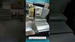 46-type gang tool CNC lathe #cnc #cncmill #manufacturing #cncsoftware #factory #machine #coldmilling