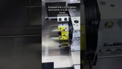 XT06 slant-rail turret lathe #automobile #factoryproducts #machinery#cnc #machine #manufacturing