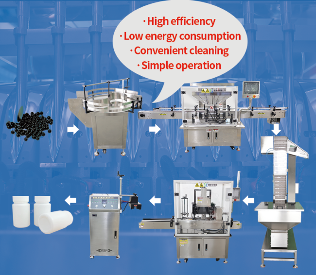 Automatic can filling machine for snack food production line