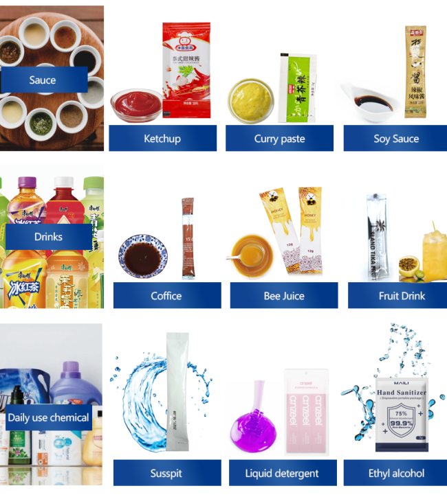 sauce packing machine