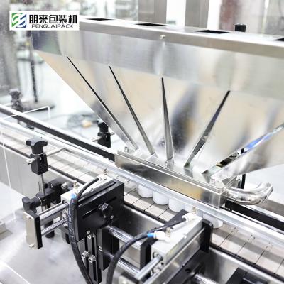 Cina Macchine di riempimento di bottiglie e scatole di snack completamente automatiche in acciaio inossidabile in vendita