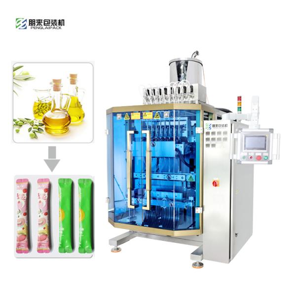 Quality Stainless Steel Automatic Liquid Pouch Packing Machine 4 Lane 30-50bags/min for sale