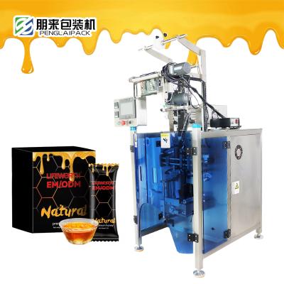 China Automatic Ice Pop Packing Machine Stick Packaging Machine 10-100ml/bag for sale