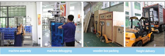 Machine production line setup