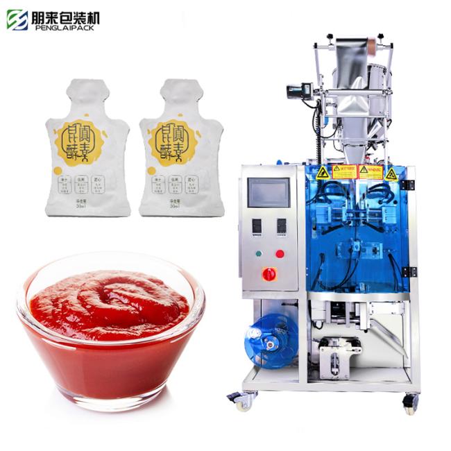Auto Ketchup Liquid Packing Machine overview