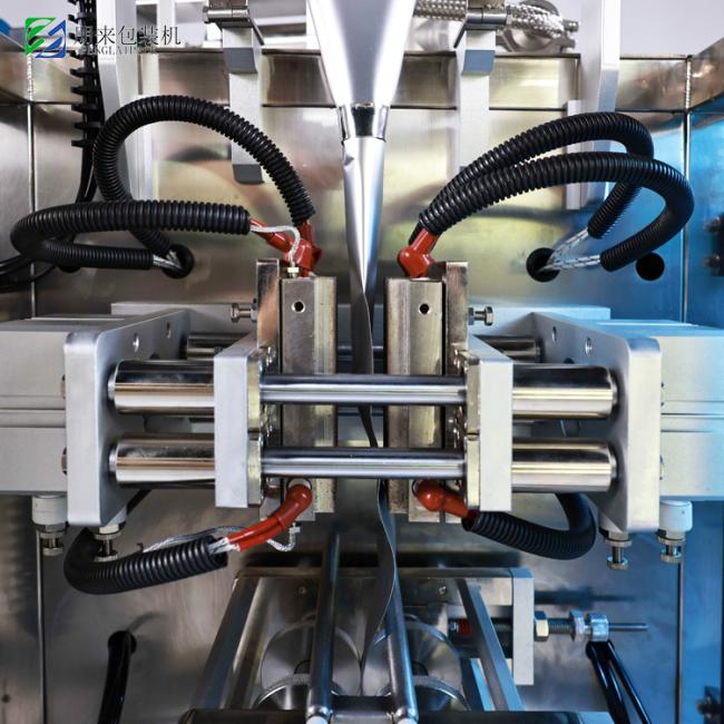 Machine operation close-up