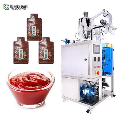 China Irregular Shape Sachet Liquid Paste Packing Machine Automatic 30-50bags/min for sale