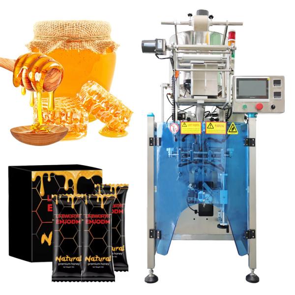Quality Fruit Jam Tomato Paste Honey Sachet Filling Machine Multi Function for sale