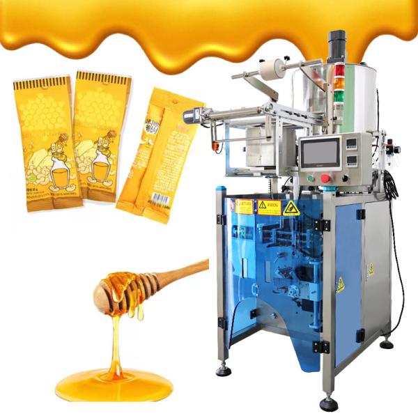 Quality Plastic Butter Liquid Honey Stick Sachet Packing Machine 80-120bag/min for sale