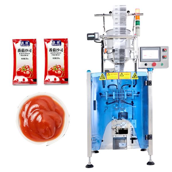 Quality Vertical Automatic Honey Packing Machine Ketchup Sachet Filling 10ml 20ml 30ml for sale