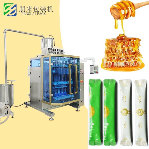 Quality 3-30ml Single Lane Sachet Packing Machine for Coffee Concentrate Jelly Stick for sale