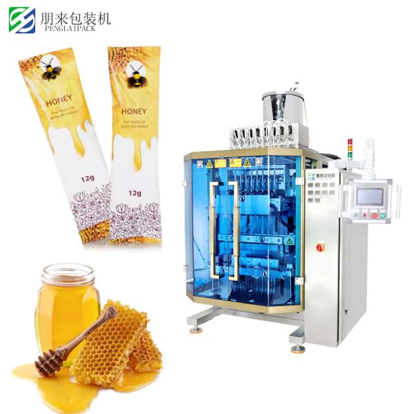 Quality 3-30ml Single Lane Sachet Packing Machine for Coffee Concentrate Jelly Stick for sale