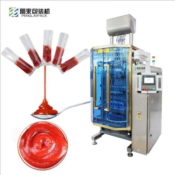Quality Automatic Multilane 4 Side Sealing Packing Machine Liquid Shampoo Sauce Ketchup Pouch for sale