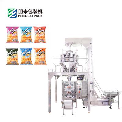 China Multi-function packaging machine potato chips packing machine multi-head weighing packing machine packing and sealing machine 8-14 station vacuum premade bags weighing and packaging machine for sale