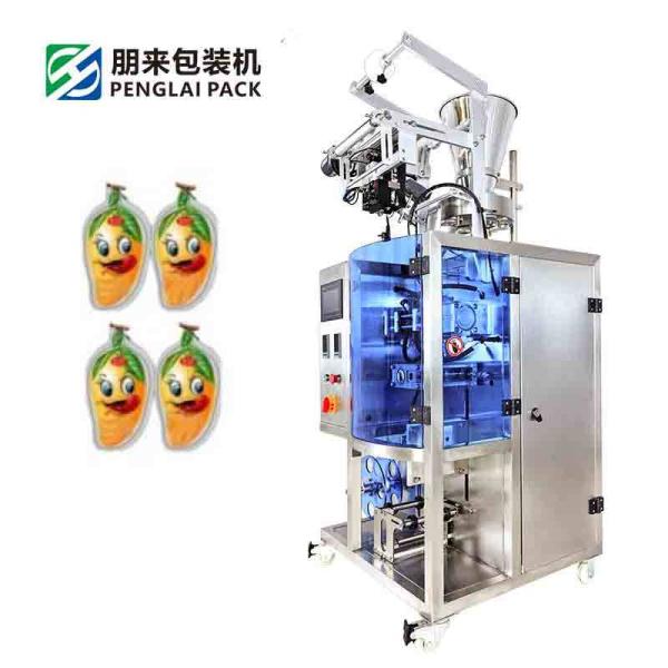 Quality Honey Sauce Sachet Water Liquid Stick Jelly Ice Pop Juice Pouch Filling Machines Irregular Shape Packaging Machine for sale