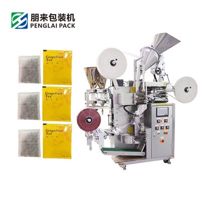 China Automatic Inner and Outer Tea Bag Packing Machine Earl Grey Chai Tea Green Oolong White Herbal Packing Machine for sale